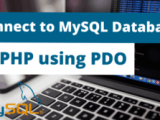 How To Connect To Mysql Database In Php Using Pdo Stackhowto