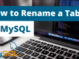 How To Rename A Table In Mysql Stackhowto