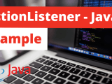 Actionlistener Java Swing Example Stackhowto