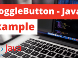 Jtogglebutton Java Swing Example Stackhowto