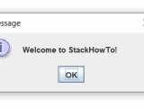 Dialog Boxes Joptionpane Java Swing Example Stackhowto