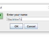 Dialog Boxes Joptionpane Java Swing Example Stackhowto