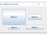 Gridbaglayout Java Swing Example Stackhowto