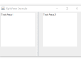 Jsplitpane Java Swing Example Stackhowto