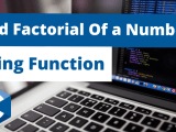 C Program To Find Factorial Of A Number Using Function Stackhowto