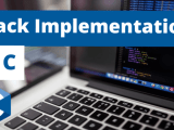 Stack Implementation In C Stackhowto
