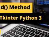 Grid Method In Tkinter Python 3 Stackhowto