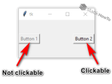 How To Disable Enable Tkinter Button In Python Stackhowto