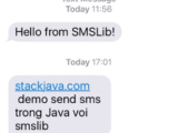 Github Hoai Java Send Sms With Smslib Code To Send Sms From Pc To