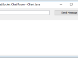Code Vã Dá á Ng Dá Ng Chat Vá I Websocket Java Desktop Stackjava