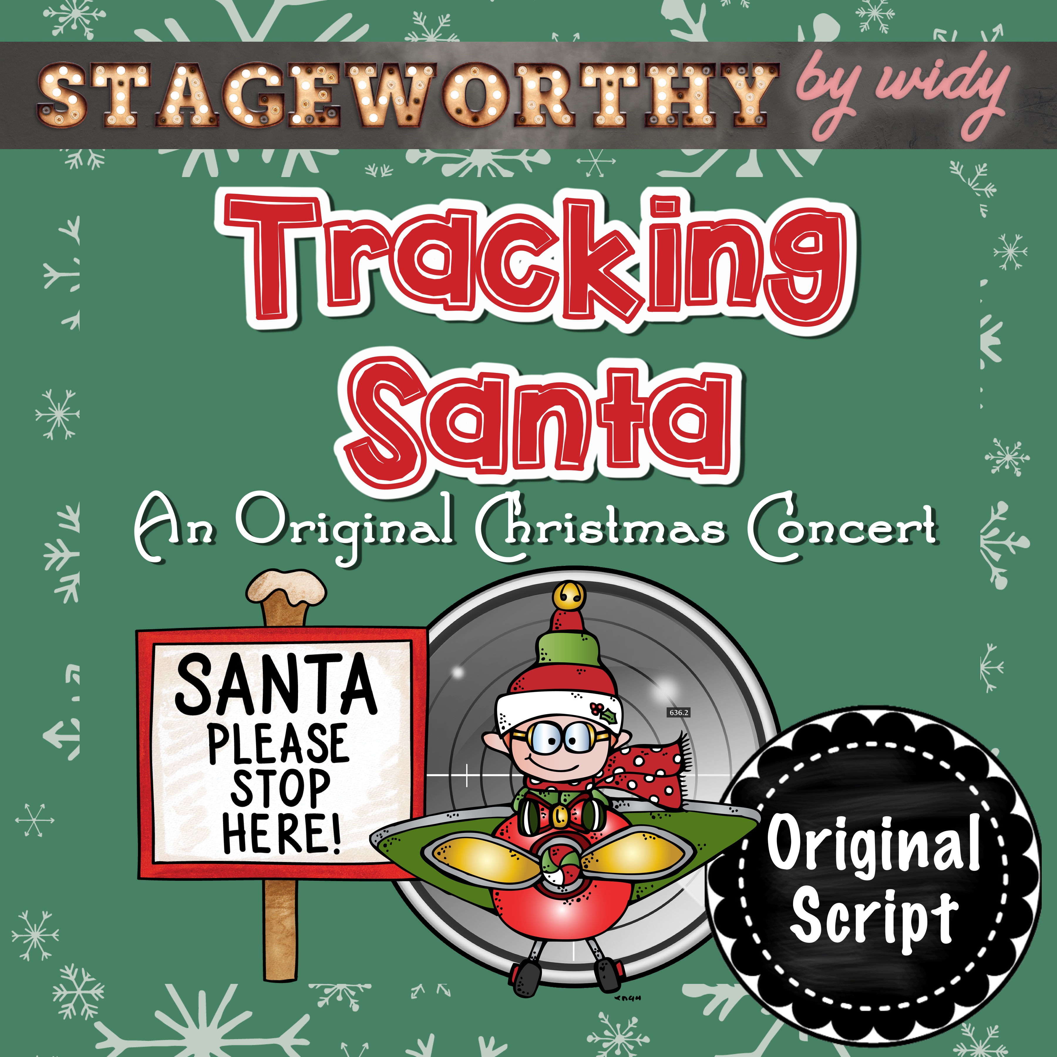 Elementary Christmas Musical Concert Script: Tracking Santa ...