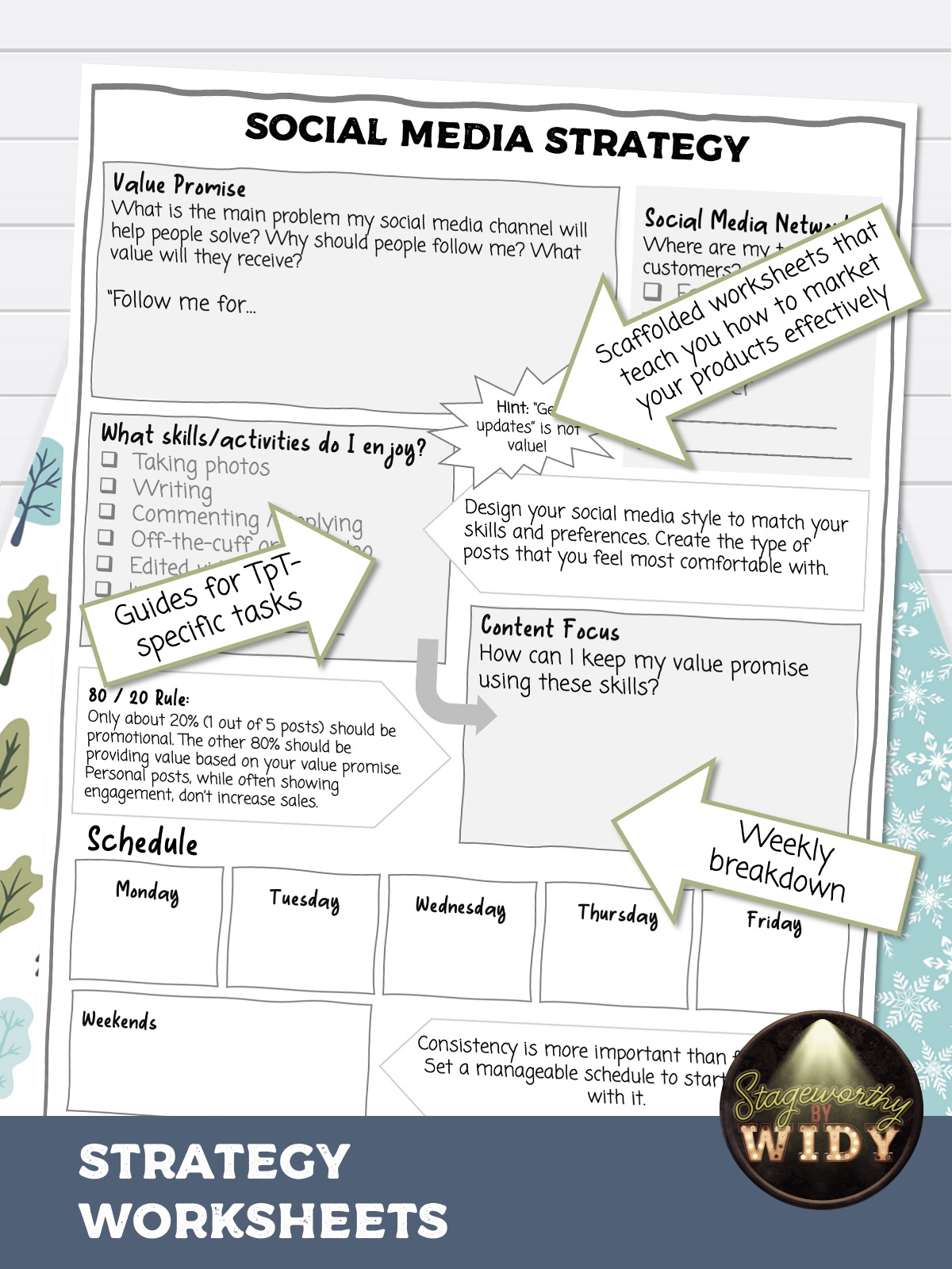 The Only TpT Seller Planner You Need In 2023 (with Business Cheat ...