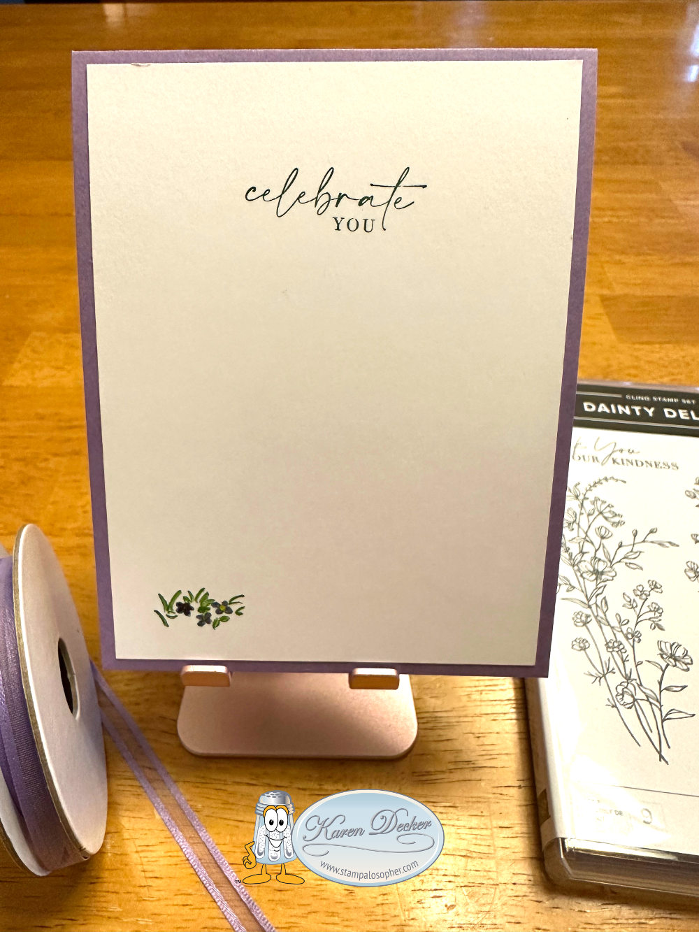 More Dainty Delight Cards - Stampalosopher