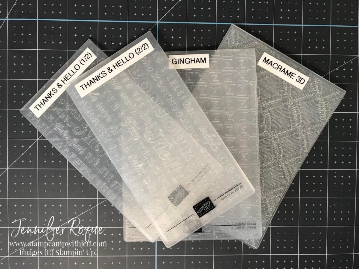 Week 2 - Embossing Folder Storage Ideas