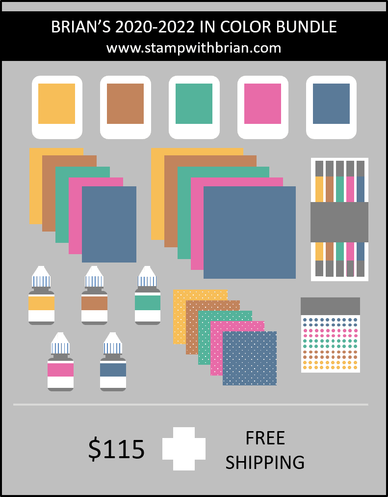 Brian’s 2020-2022 In Colors Bundles – STAMP WITH BRIAN