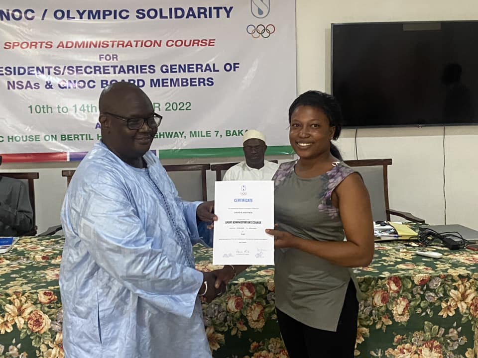 GNOC Trains Heads Of Sports Associations – The Standard Newspaper | Gambia