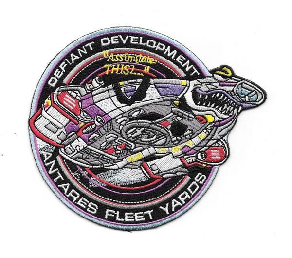 Star Trek: Deep Space Nine Defiant Development Embroidered Patch NEW ...