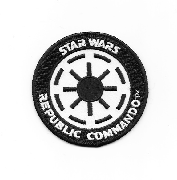 Star Wars Imperial Republic Commando Logo Embroidered Patch | Starbase ...
