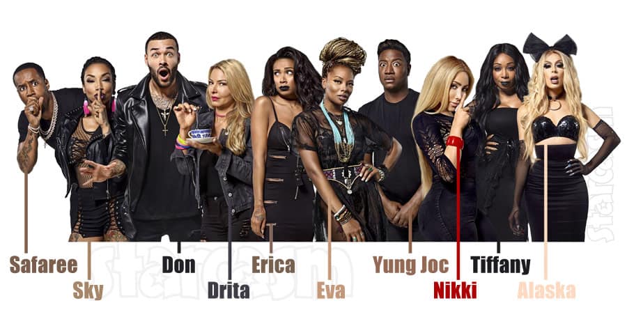 VH1 Scared Famous cast includes Erica Mena, Alaska, Drita D’Avanzo ...