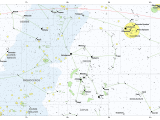 Star Charts And Maps Of The Sky In Python Starplot