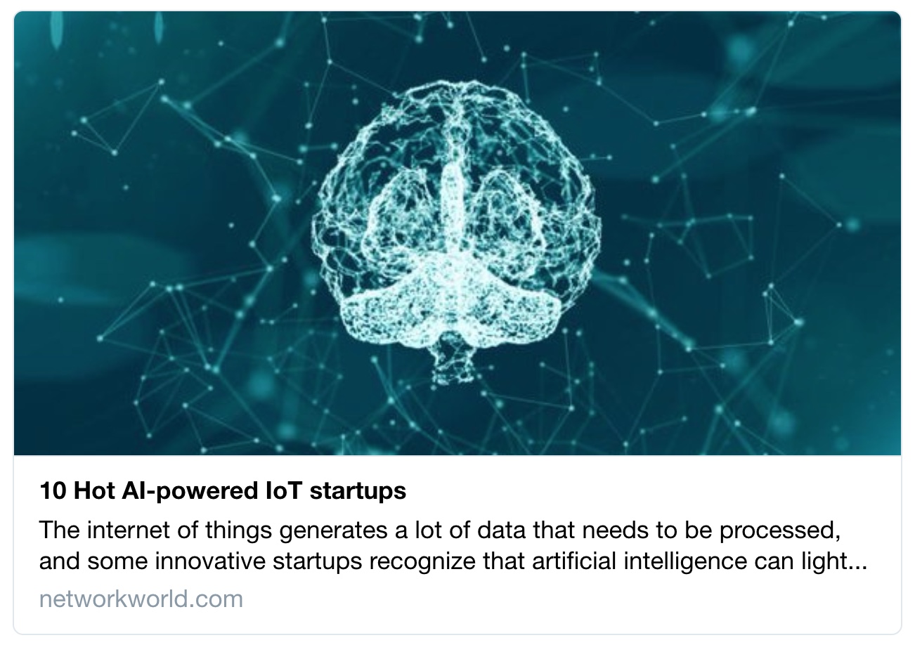 10 Hot AI-Powered IoT Startups to Watch - Startup 50