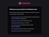 Quick Start Guide Statamic 6 Docs