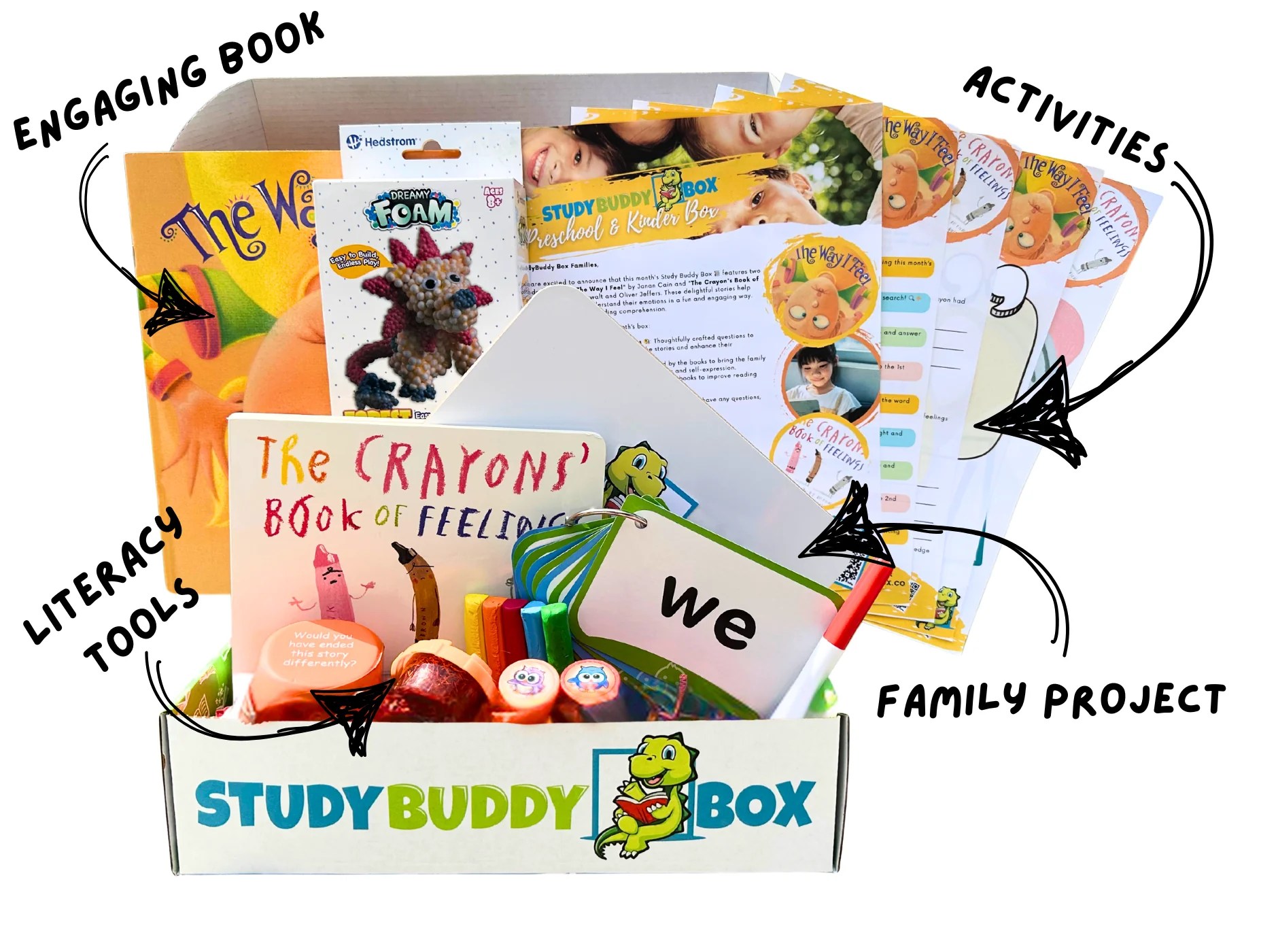 Preschool Kindergarten Box Ages 3 6 Studybuddy Box Marketplace