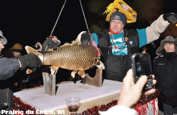 Prairie du Chien Carp Fest & New Year's Eve Carp Drop | State Trunk Tour