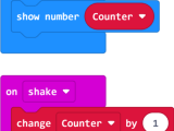 Step Counter With Microbit