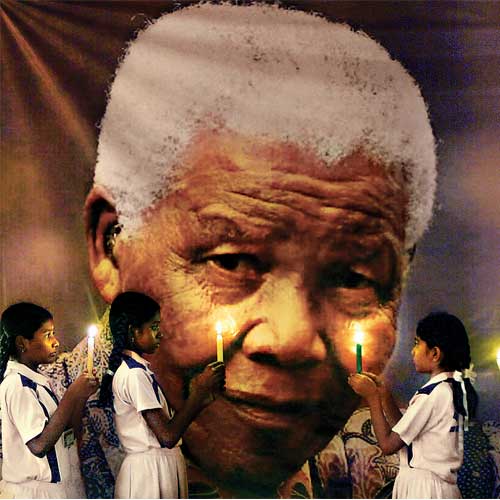 Nelson Mandela has gone up there to sleep with the angels; it’s time ...