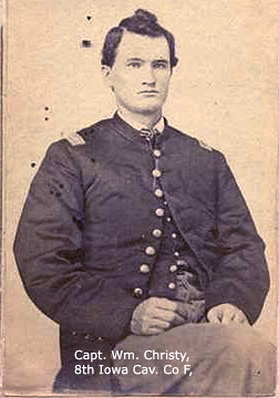 8th Iowa cavalry boys fought together, CDVs – The Battle of Franklin ...