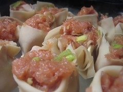 Who “am I?” What was that? Oh, sui mai… mmm sui mai | My husband cooks