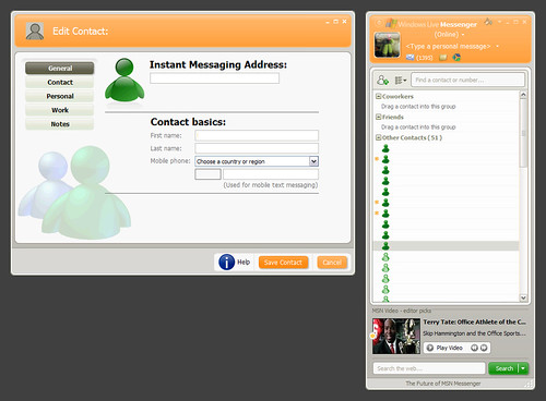 Windows Live Messenger (MSN Messenger 8.0) Beta! | plaxoed!