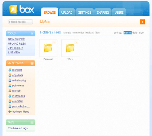 Box.net online storage upgraded - Leon Kilat: The Tech Experiments
