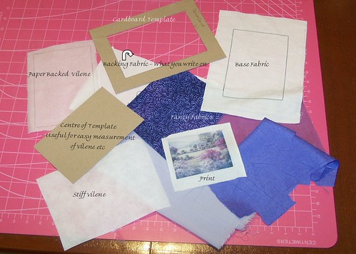 Crazy Quilted Postcards Tutorial | Calidore