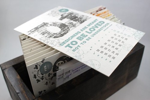 DIY: Daily Letterpress Calendar Journal | Changing My Destiny