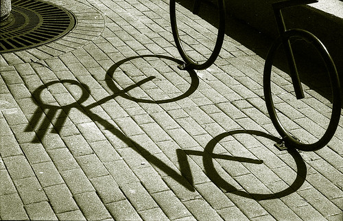 cycle shadow | Michigan in Pictures