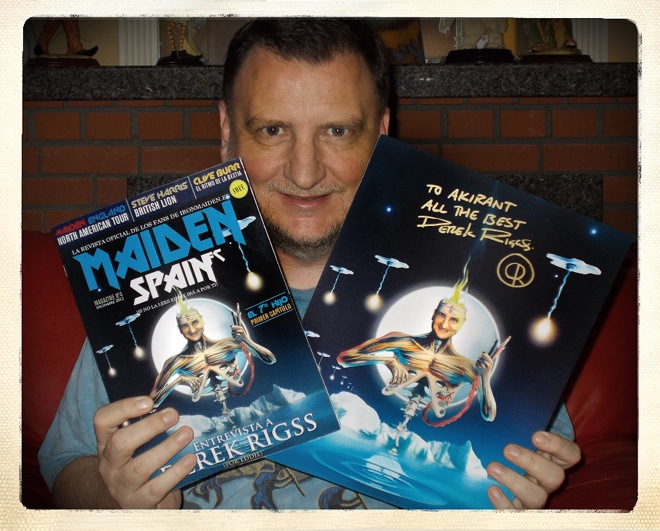 Primeras Ilustraciones De Iron Maiden De Derek Riggs MAS QUE UNA