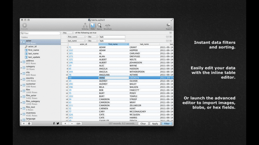 Sqlpro For Sqlite Lite For Mac Free Download Review Latest Version