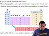 The Electron Configuration Condensed Example 1 Channels For Pearson