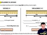 Vectors Scalars Displacement Definitions Flashcards Study Prep In