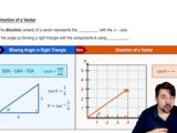 Direction Of A Vector Guided Videos Practice Study Materials