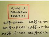 Cofunction Identities Examples Practice Problems Channels For Pearson