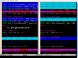 Visual File Diff With Vimdiff It Does Make A Difference
