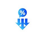Profit Decrease Reduction Icon Vector 4509253 Vector Art At Vecteezy