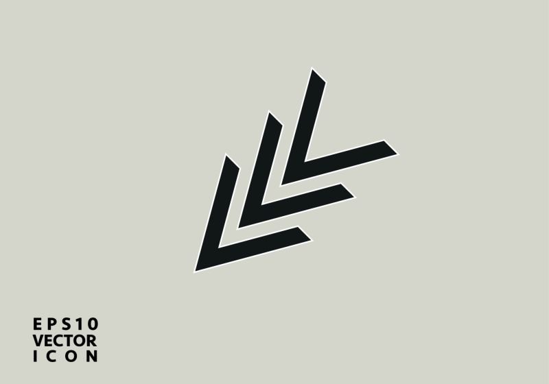 Double Down Arrows Symbol Or Decrease Direction Sign Icon Navigation - Download Stunning Ocean Art | 8K