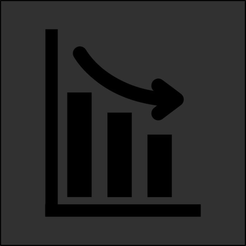 Decrease Vector Icon 41353502 Vector Art At Vecteezy - City Image Collection - HD Quality