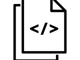 Programming Code File Icon Programming Source Code 43503013 Vector