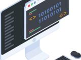 Binary Code And Coding Workspace 48461659 Vector Art At Vecteezy