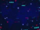 Digital Fly Binary Code Background Loop Data Binary Code Network 4k